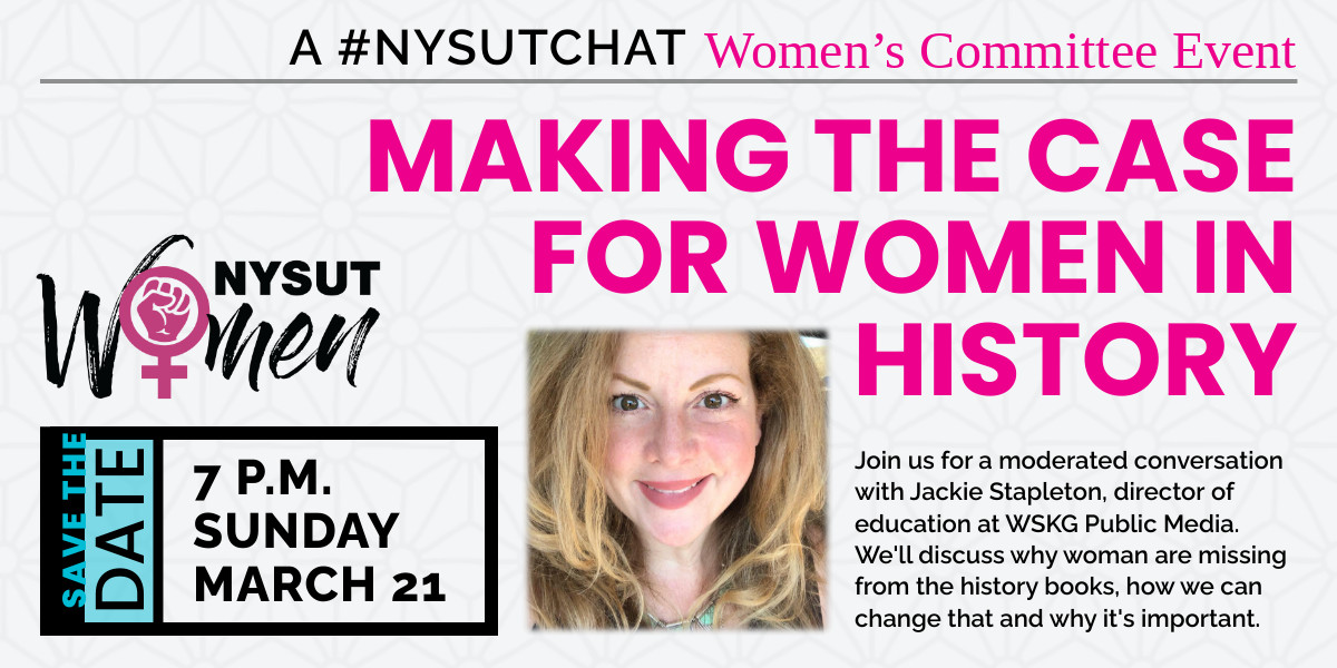 Join us for a Twitter chat on 'Making the Case for Women in History ...
