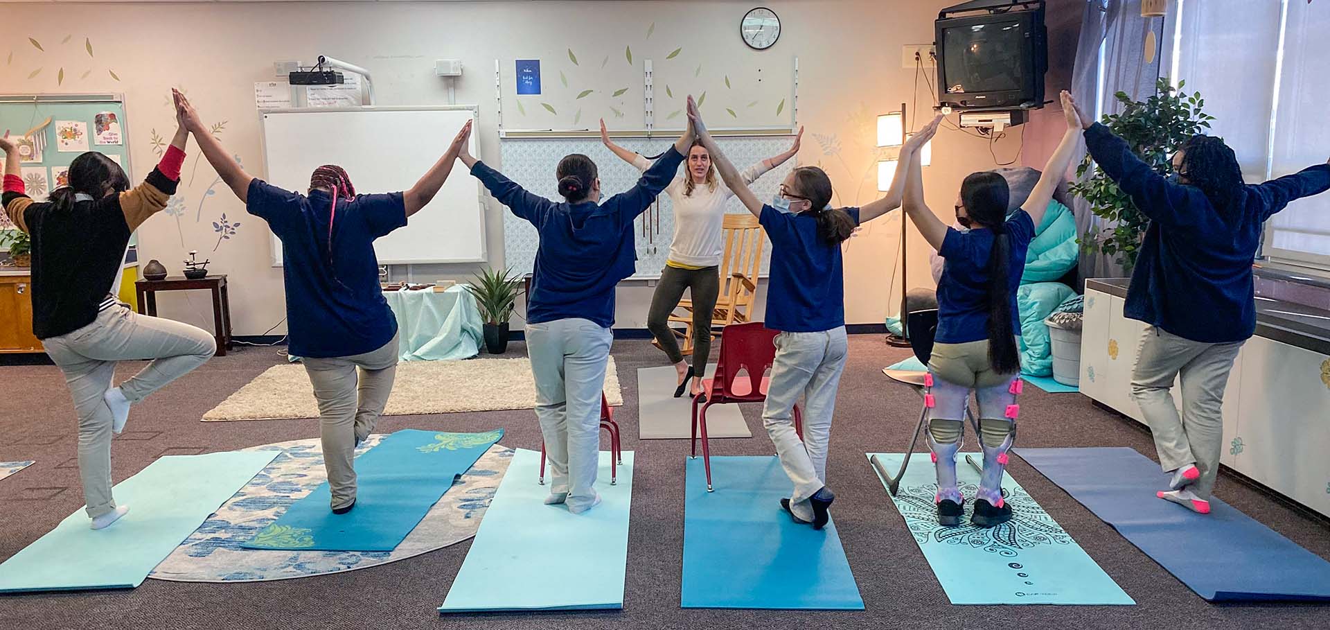 Mindfulness and yoga help to meet students’ social-emotional needs