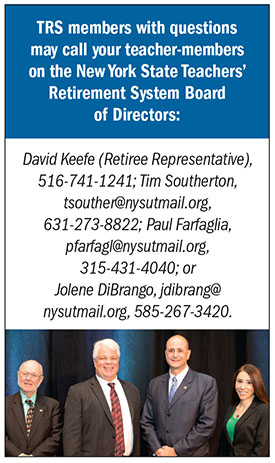 TRS NYSTRS 101 What funds the fund