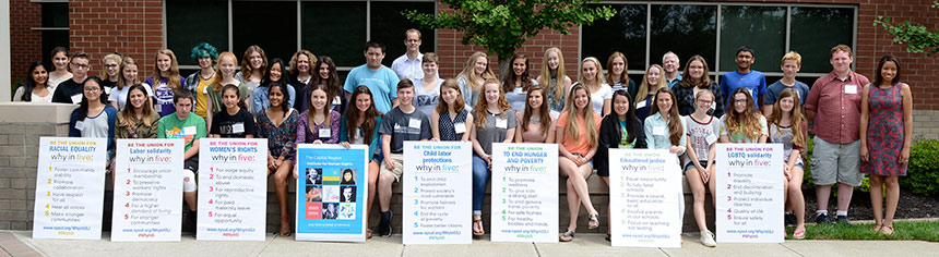 Students learning to soar with human rights