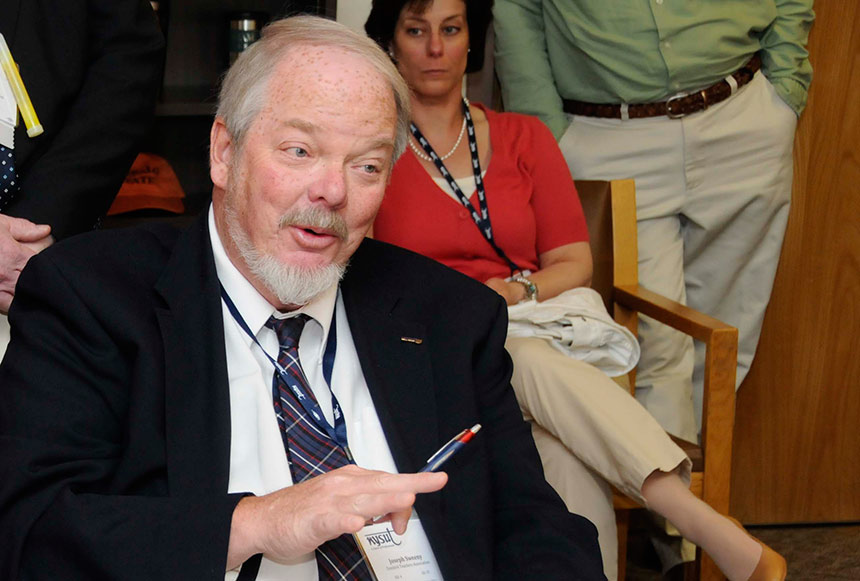 Joseph Sweeny His members were foremost on his mind