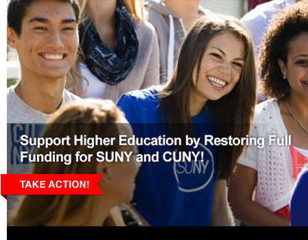 TAKE ACTION: Show your support for public higher education