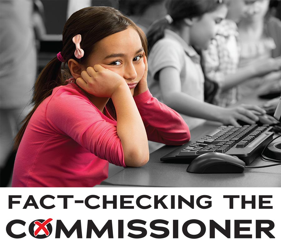 Fact-Checking the Commissioner